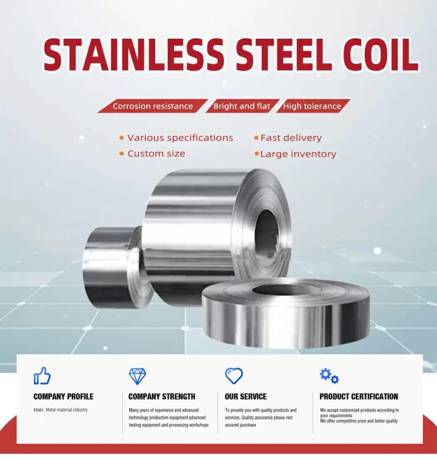 304/304L Stainless Steel Coil/Strip - Shandong (Wuxi) Jiagang Metal Material Co., LTD